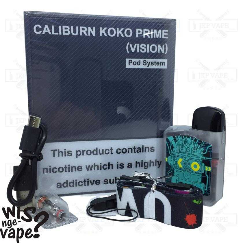 Jual Uwell Caliburn KOKO PRIME Translucent Pod Kit 690mAh