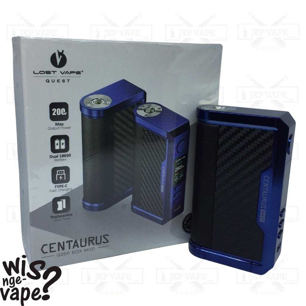 Jual Lost Vape Centaurus Quest Q200 200W MOD ONLY Authentic