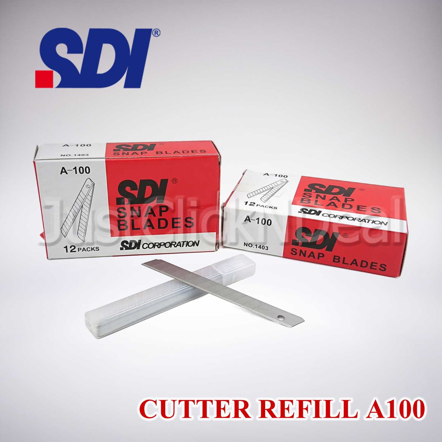 Jual Isi Ulang Cutter Blades Refill SDI A100 Kecil | Jakmall.com