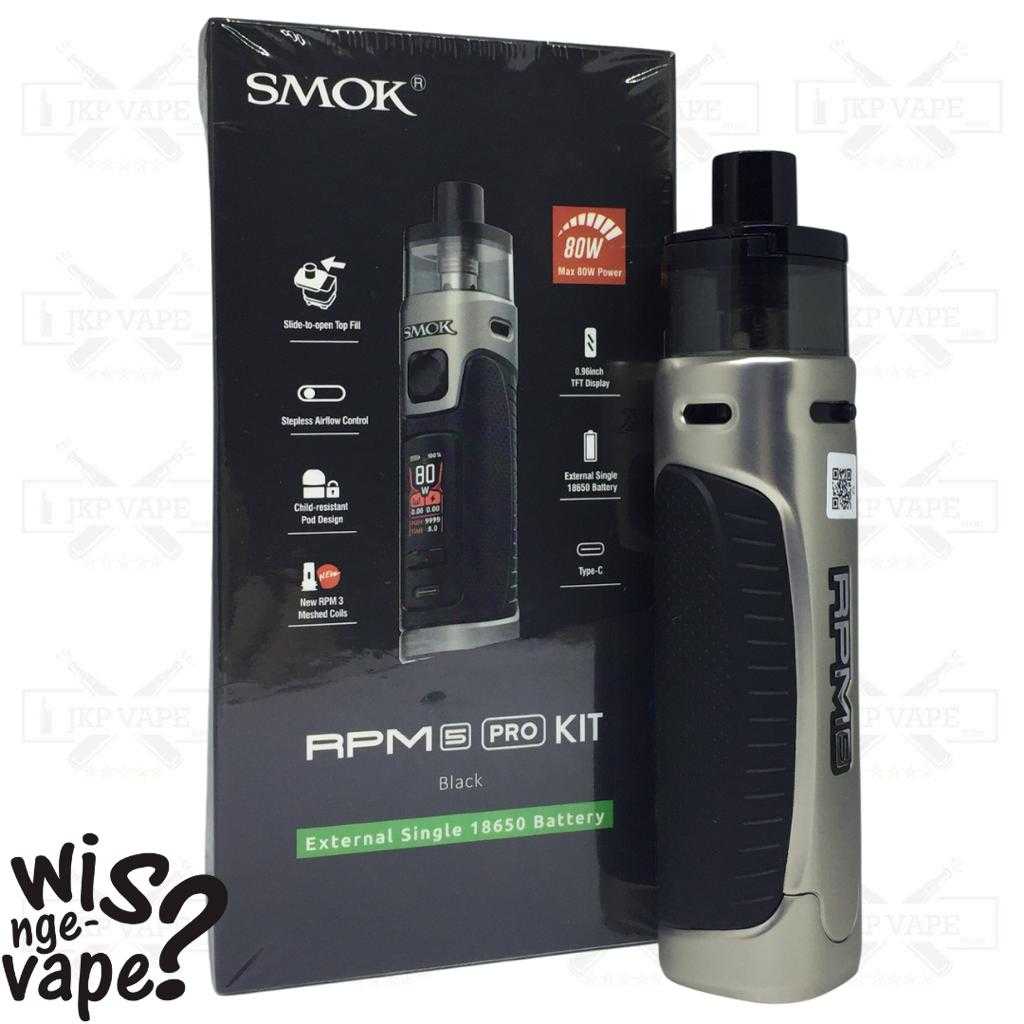 Jual Smok RPM 5 PRO 80W Pod Mod Kit - RPM5 External Battery