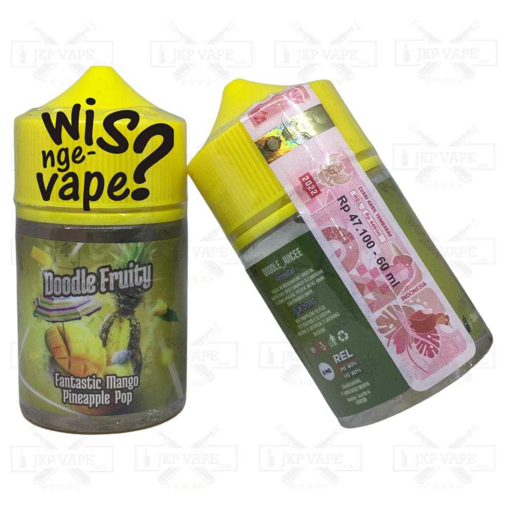 Jual Doodle Fruity Fantastic Mango Pineapple 60ml - Liquid Vape