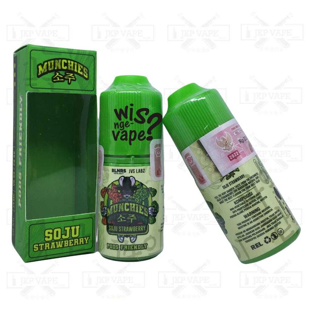 Jual Munchies V2 Strawberry 30ml - Pods Friendly Liquid by JVS