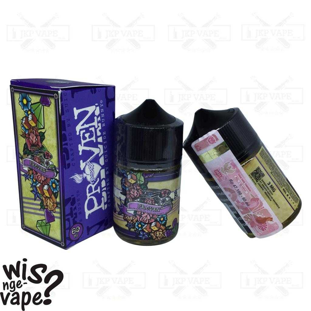 Jual Proven Strawberry Vanilla Custard 60ml - Liquid by Suicide