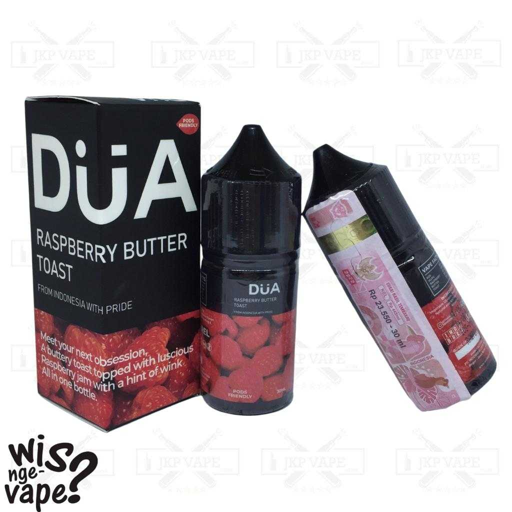 Jual DUA Raspberry Butter Toast 30ml- Pods Friendly Liquid By