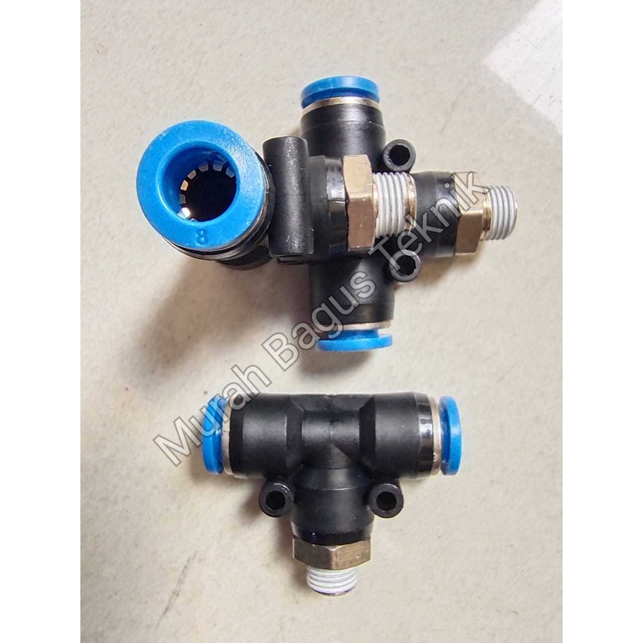 Jual Fitting Angin PB8-1 Fitting Pneumatic PB 8-1/8" Air Male
