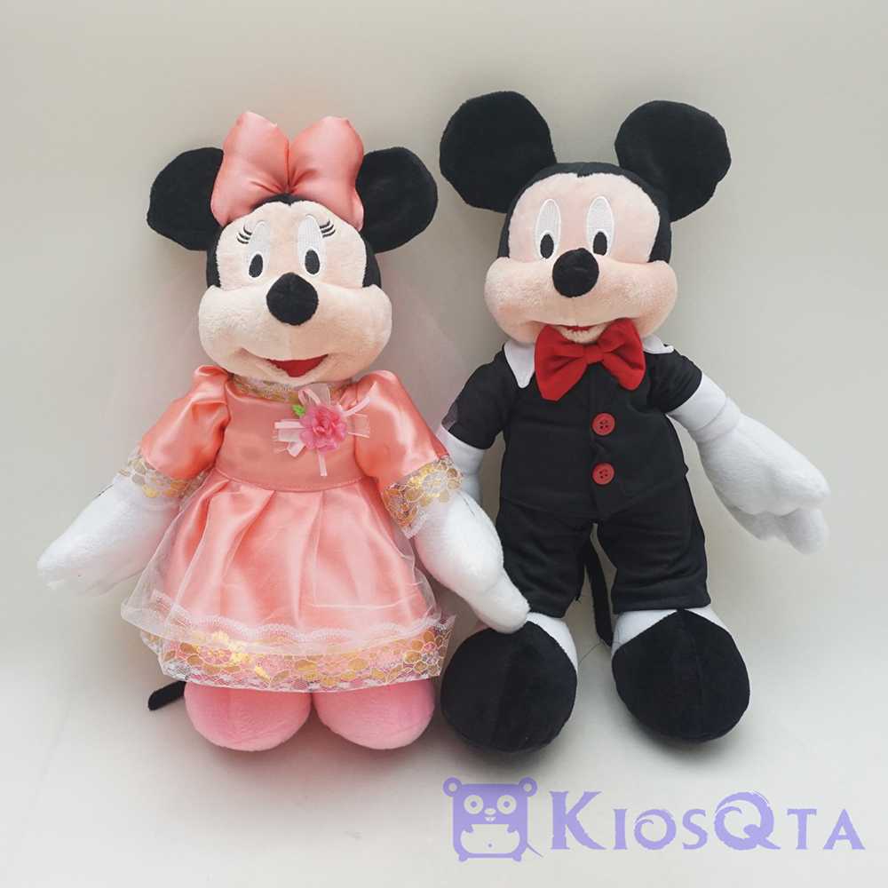 Jual Boneka wedding mickey and minnie mouse couple large JUL