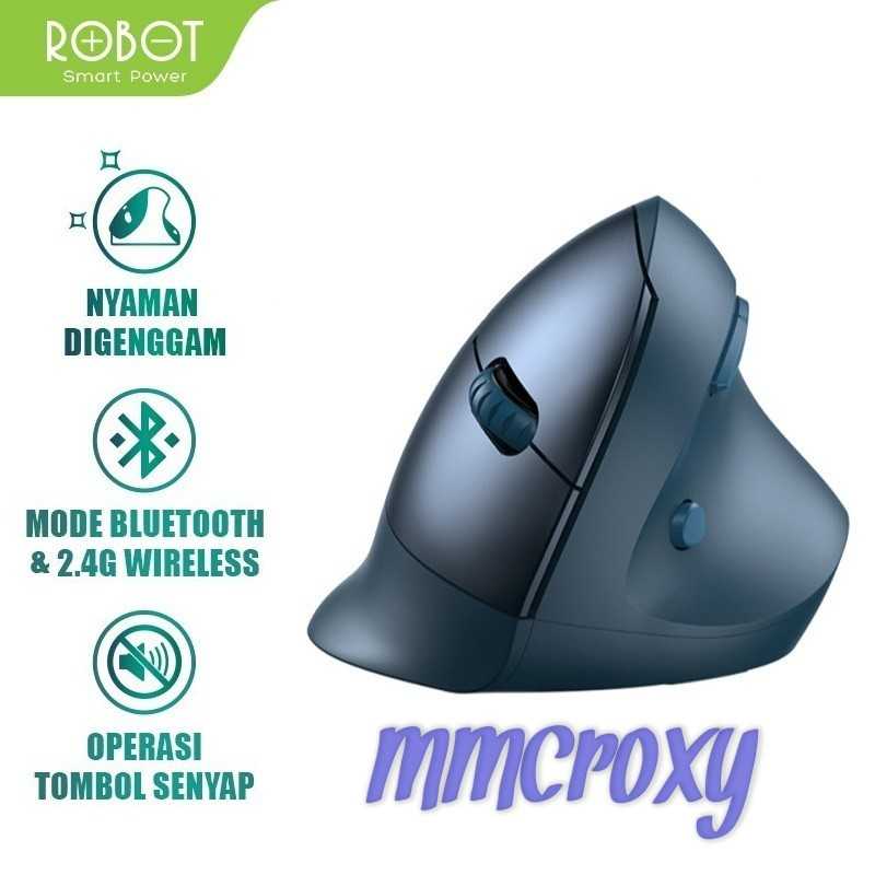 Jual Robot Guru Master 1 Mouse Wireless Vertical Ergonomic 2.4G