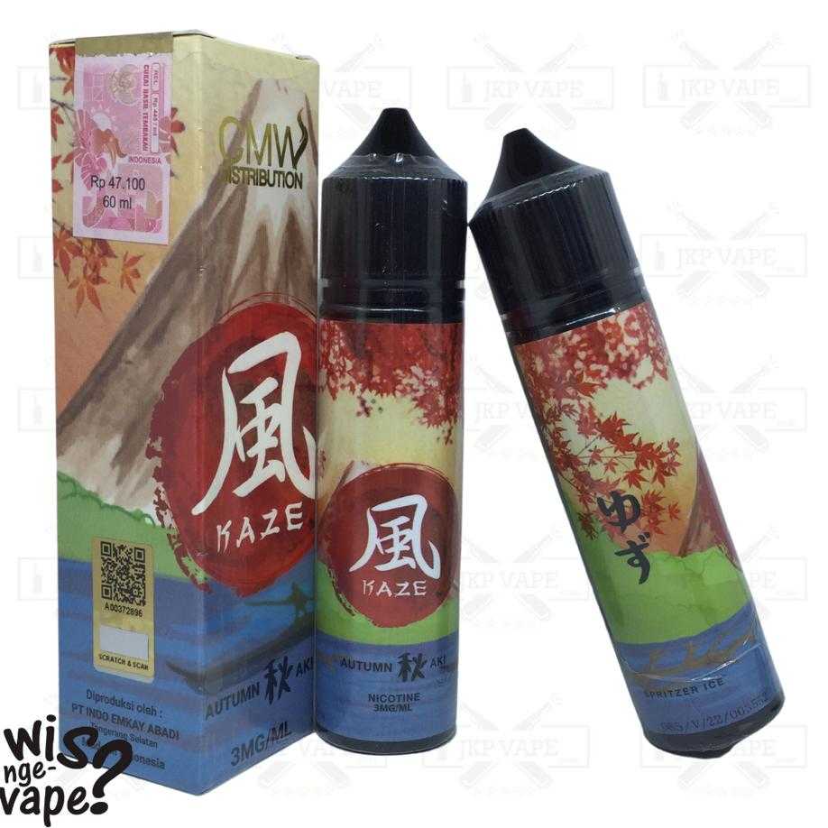 Jual KAZE Autumn Aki Spritzer Ice 60ml | Jakmall.com