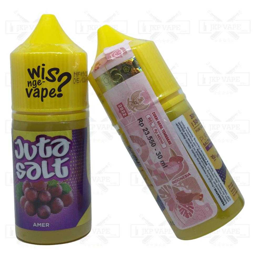Jual Juta Salt Anggur Merah 30ml - Liquid Vape By RSR x Vape Boss