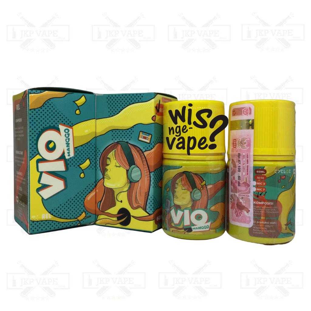 Jual VIO Manggo 60ml - Liquid Vape by Julia Vio x CTC Brewery x