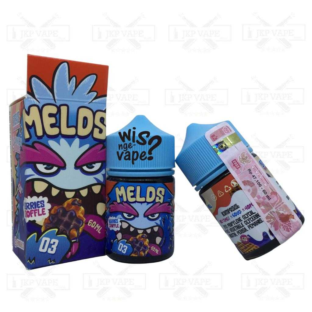 Jual Melds V2 Berries Croffle 60ml - Liquid Vape By Union Labs x
