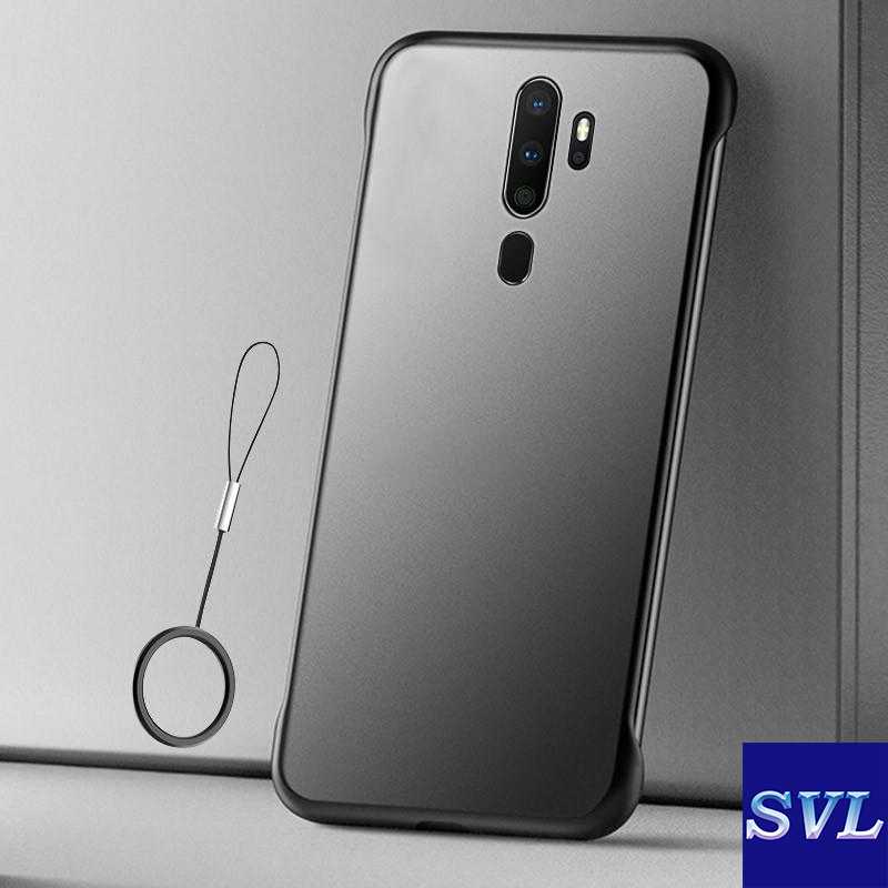 Jual Casing Oppo A9 2020 Frameless Transparant Stand Ring