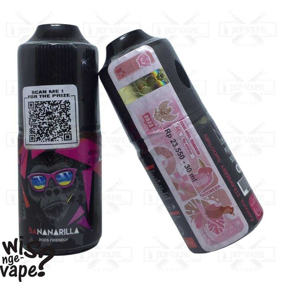 Jual Bananarilla 30ml - Banana Strawberry Smoothies Pods Liquid