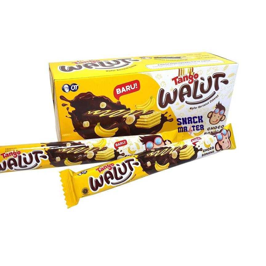 Jual Wafer Tango walut choco banana 18gr 1 box (12pcs) WMO WT1457