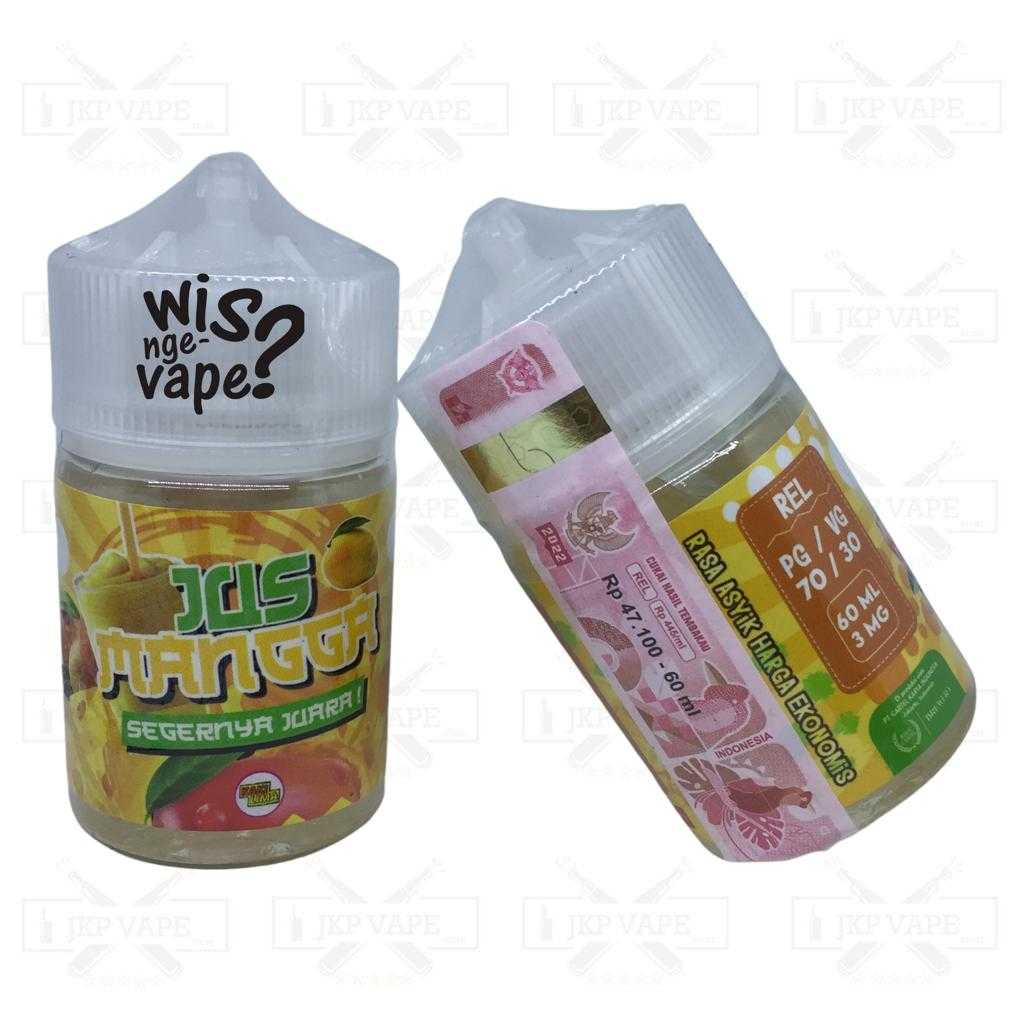 Jual Jus Mangga 60ml - Mango Ice Mint Liquid Vape By Kaki Lima