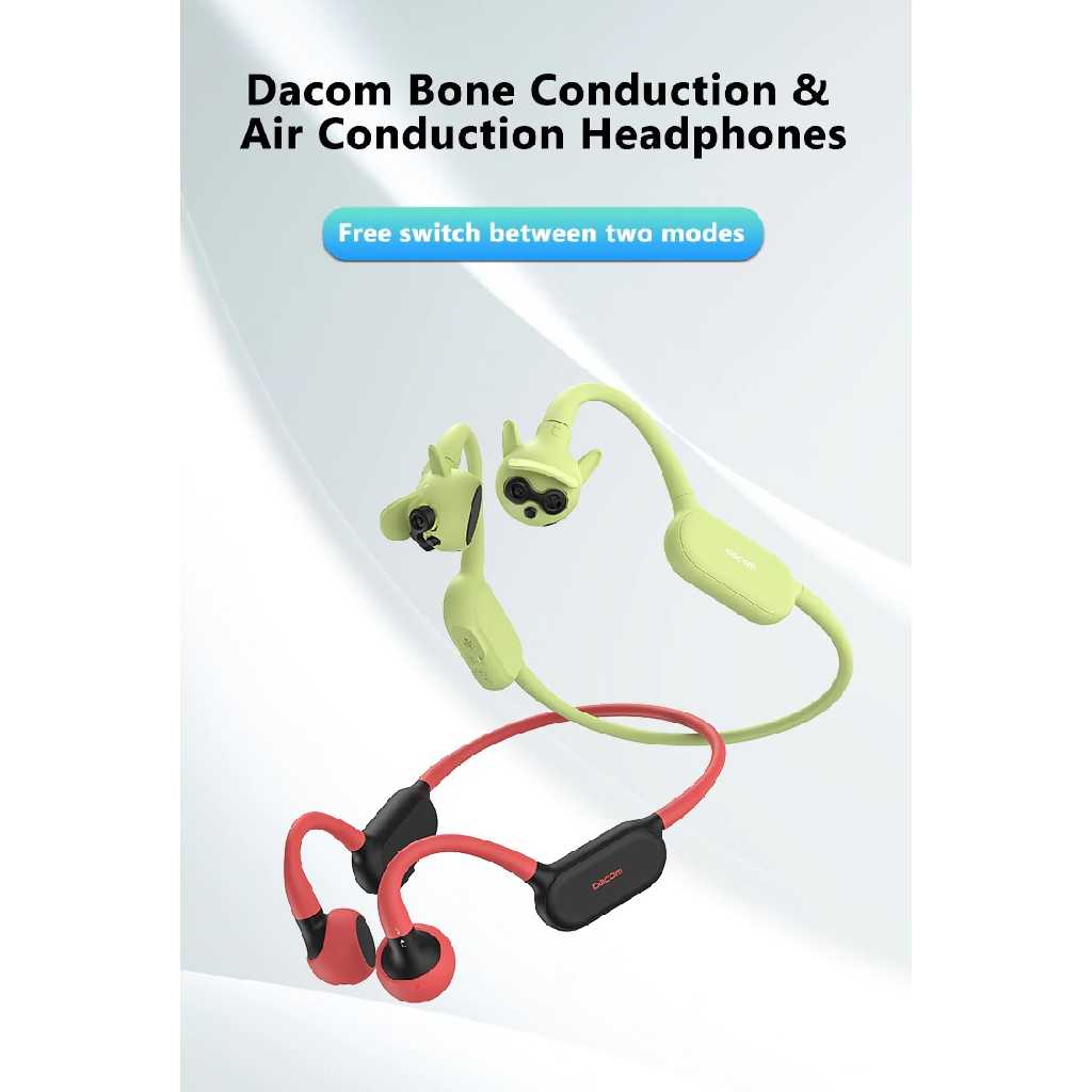 Jual DACOM GEMINI G150 2-in-1 Bone Air Conduction Bluetooth