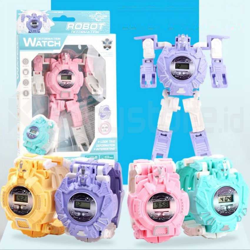 Jual Jam Tangan Anak Transformers Deformasi Mainan Robot | Jakmall.com