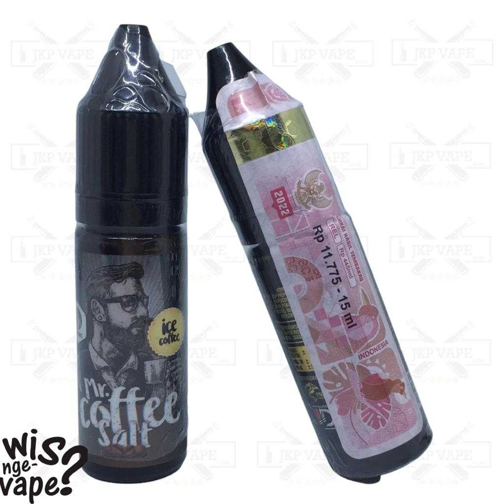 Jual MR COFFEE ICE COFFEE 15ML - SALTNIC PREMIUM LIQUID BY 9NAGA