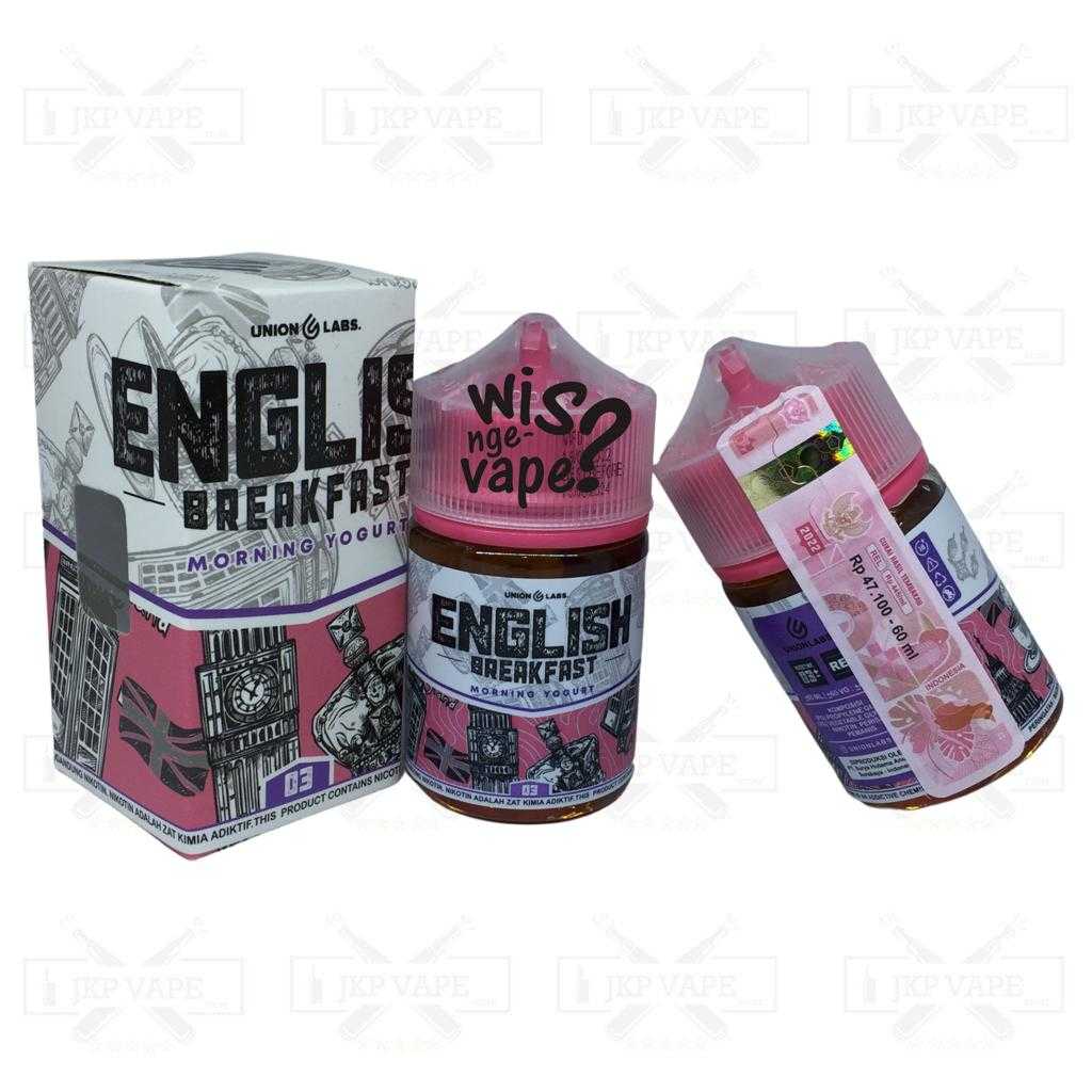 Jual English Breakfast V5 Morning Yoghurt 60ml - Liquid Vape By