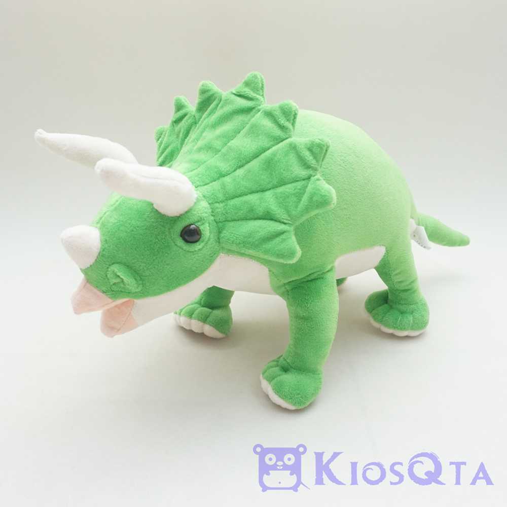 Jual boneka dinosaurus triceratops hijau medium | Jakmall.com