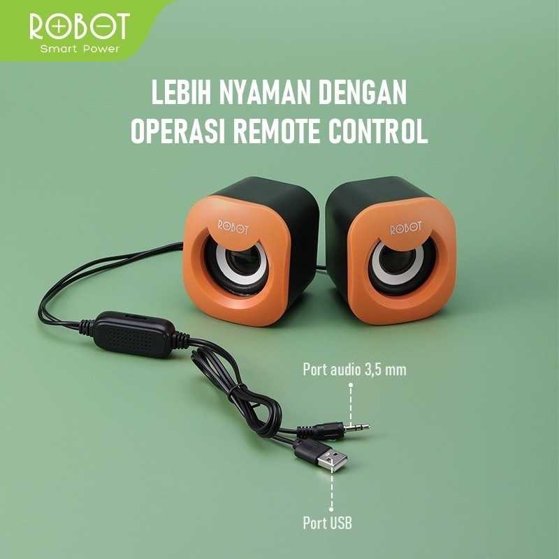 Jual Robot RS180 Speaker Multi Media USB Speaker RGB 4W Super