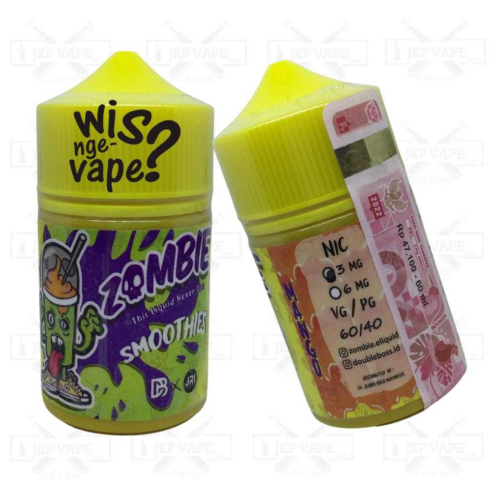 Jual Zombie Mango Smoothies 60ml - Liquid Vape By Double Boss