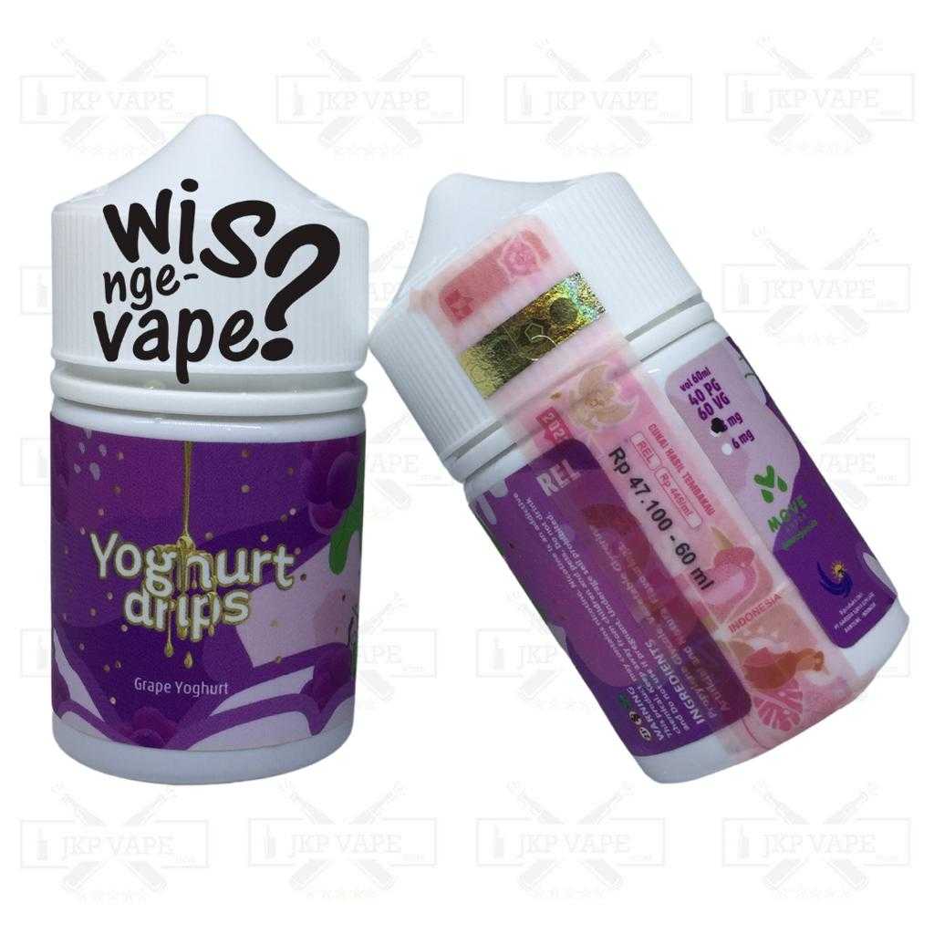Jual Yoghurt Drips V3 Grape Yoghurt 60ml - Liquid Yogurt by Move