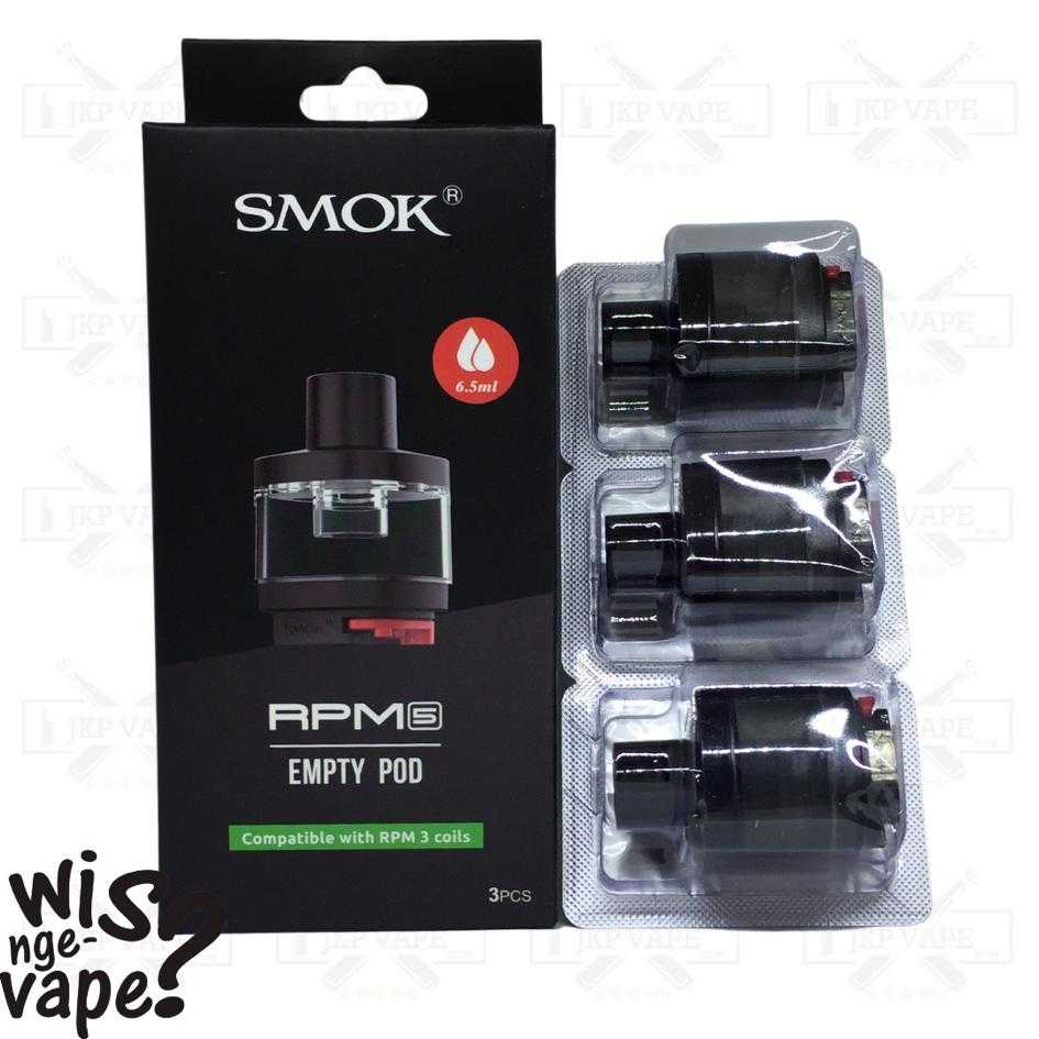 Jual Smok RPM 5 EMPTY Catridge - Cartridge RPM5 Pod Authentic