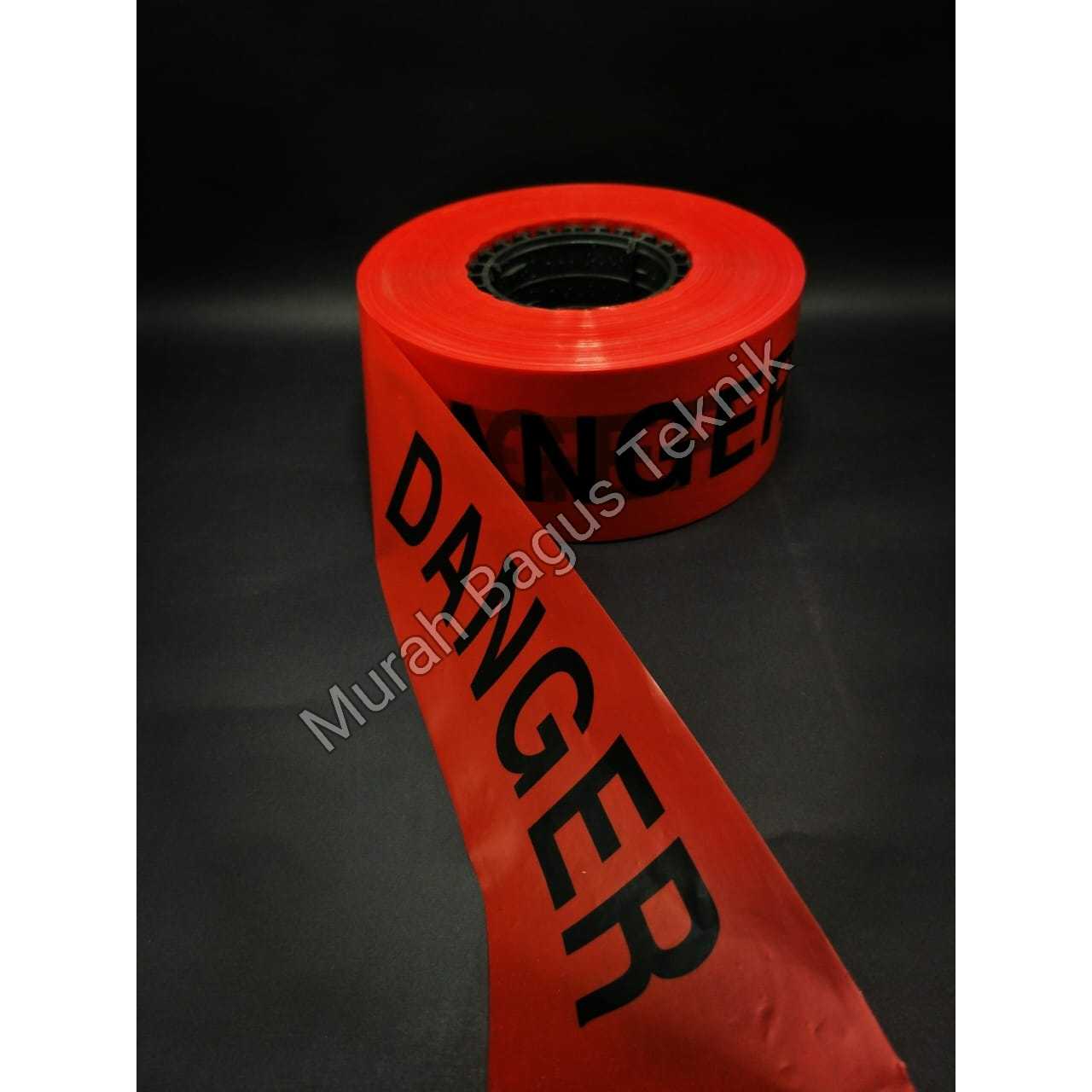 Jual Police line Safety Line barricade Line DILARANG MELINTAS 3"