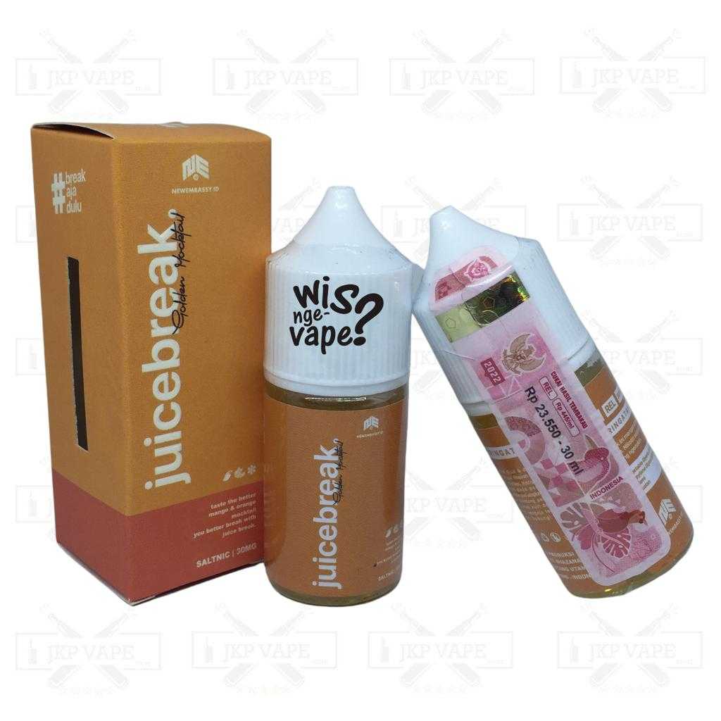 Jual Juicebreak Golden Mocktail 30ml - Juice Break Salt Nic