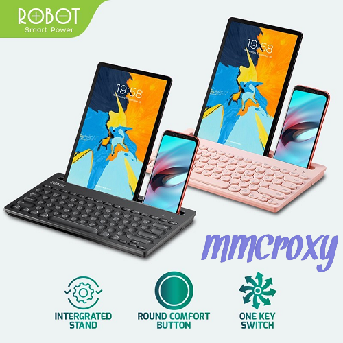 Jual Keyboard Robot KB-10 Wireless Keyboard Wifi Bluetooth