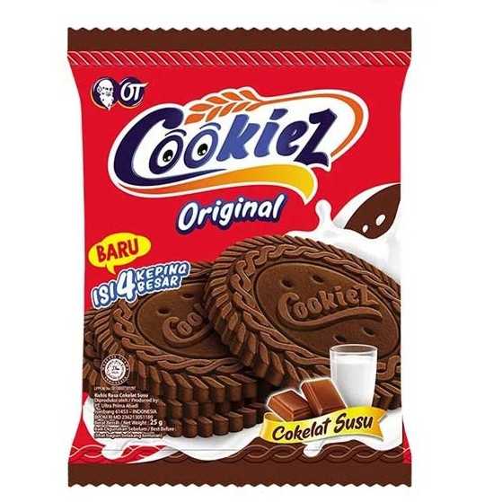 Jual Cookiez crispy cookies original cokelat susu 25gr(20pcs)