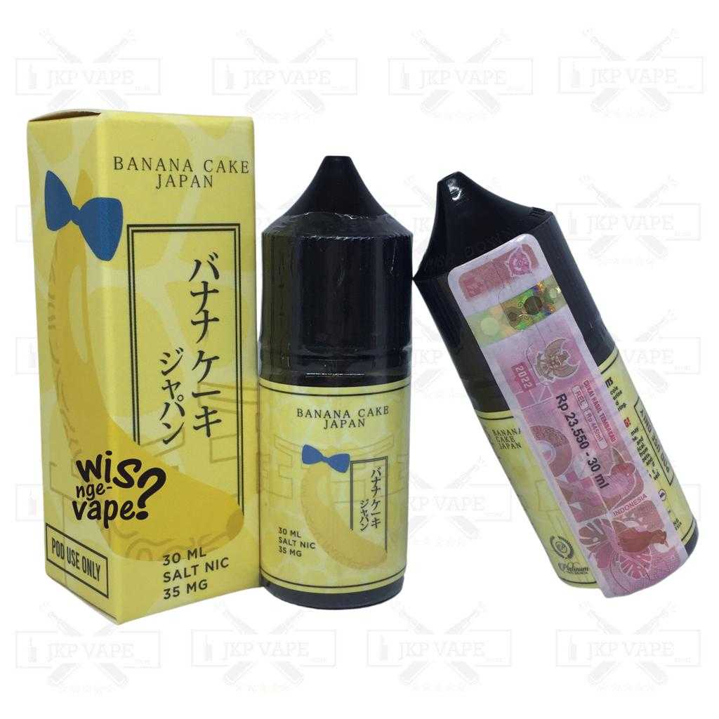 Jual Banana Cake Japan 30ml - Salt Nic USA Liquid By Quintion