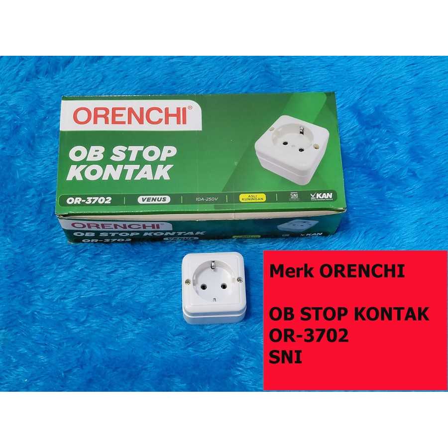 Jual Ob stop kontak OR-3702 Ganda Orenchi Venus Outbow Tempel