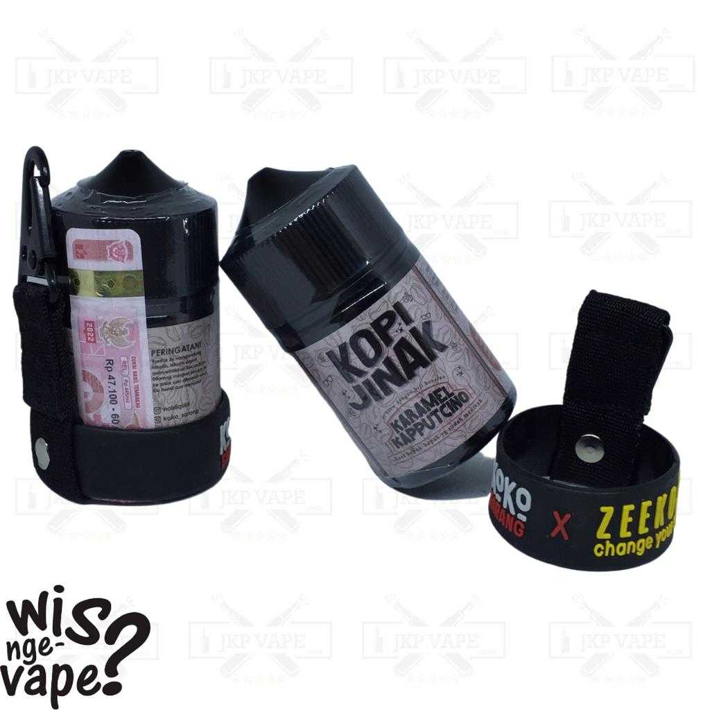 Jual Kopi Jinak Karamel Capputcino 60ml - Liquid Vape By Noir x