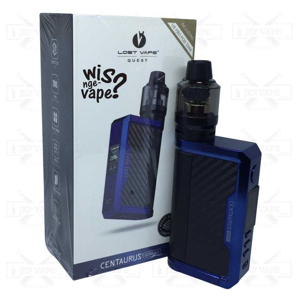 Jual Lost Vape Centaurus Quest Q200 200W MOD KIT UB MAX TANK