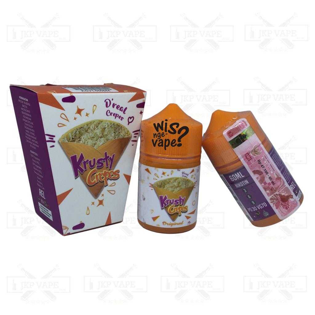 Jual Krusty Crepes V1 Original Crepes 60ml - Liquid Vape By Java