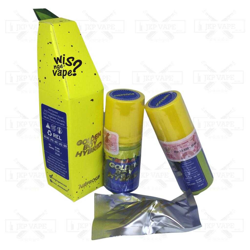 Jual Golden Boy Hybrid Banana Fla 30ml - Salt Nic Liquid By MSI