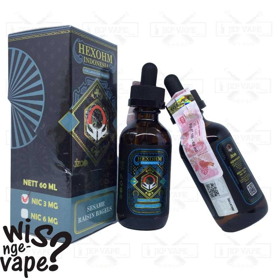 Jual Hexohm V2 Sesame Raisin Bagels 60ml - By Hexohm Indonesia X