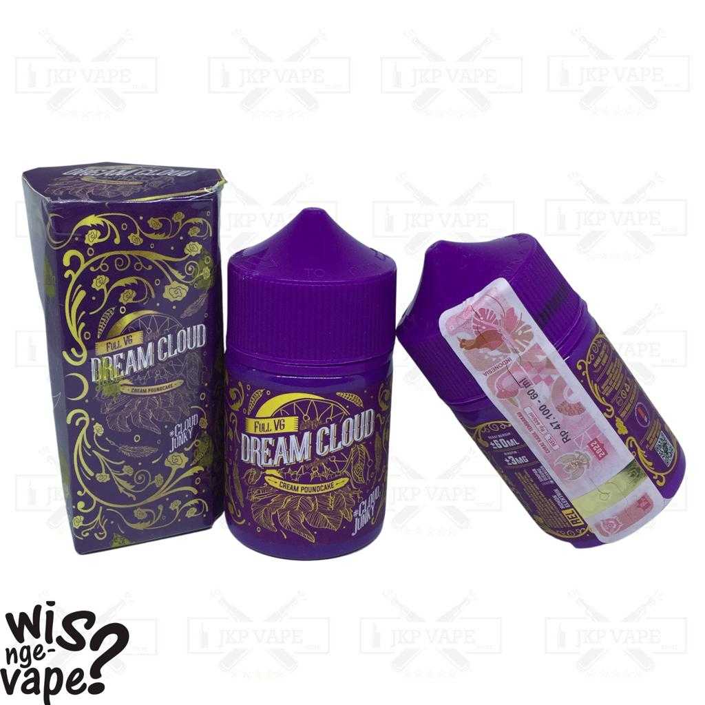 Jual Dream Cloud Cream Poundcake 60ml - Liquid Vape Freebase By