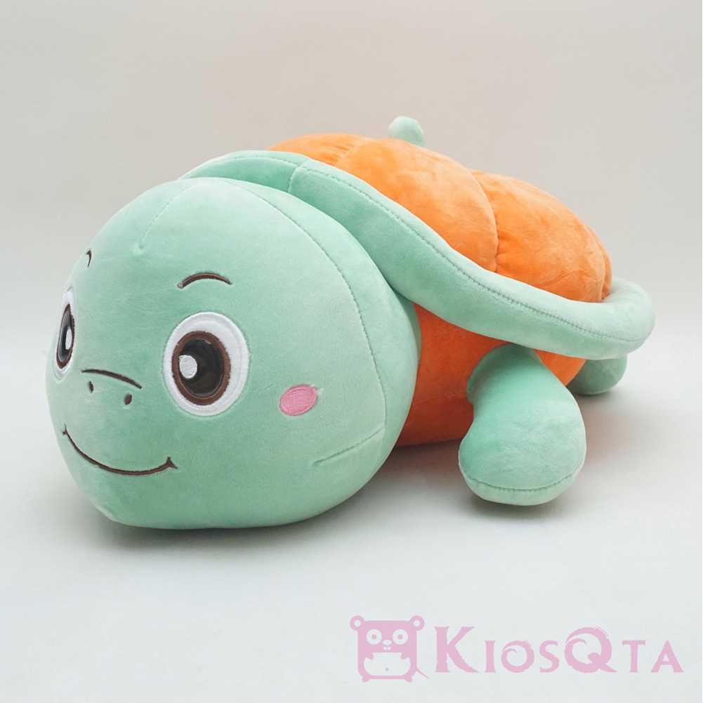Jual boneka kura kura lucu tempurung labu cute pumpkin turtle