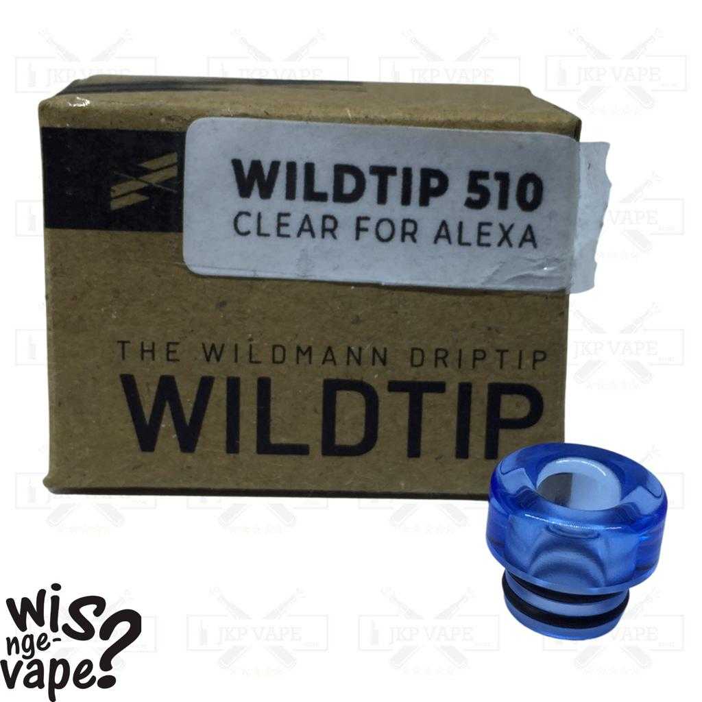 Jual Wildtip 510 for ALEXA RDA - CLEAR Driptip by Wildmann