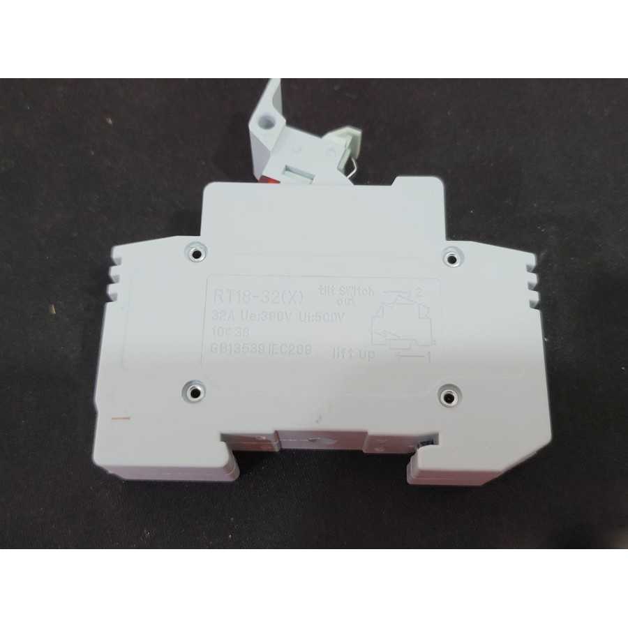 Jual MCB FORT Fuse Holder utk fuse 10mmx38mm / Din Rail Holder