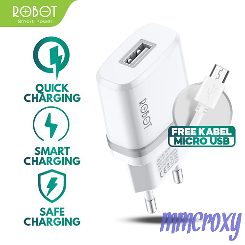 Jual Robot Rt-k7 Adaptor Charger 5V/1A with Cable Micro USB