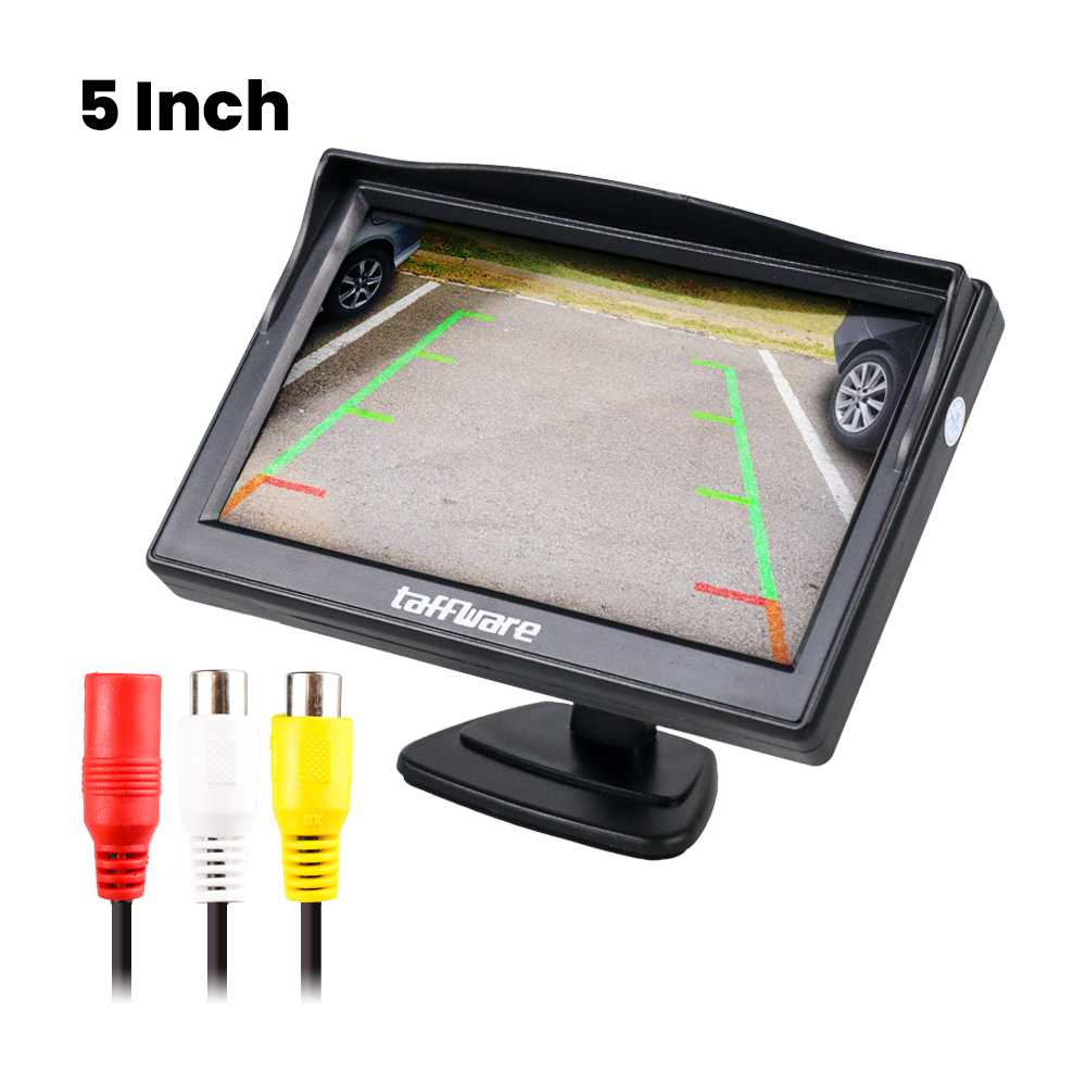 Jual Taffware Monitor Rear View Parkir Mobil TFT LCD 5 Inch