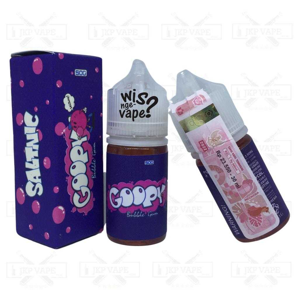 Jual Goopy Bubble Gum 30ml - Bubblegum Salt Nic Liquid By SOG