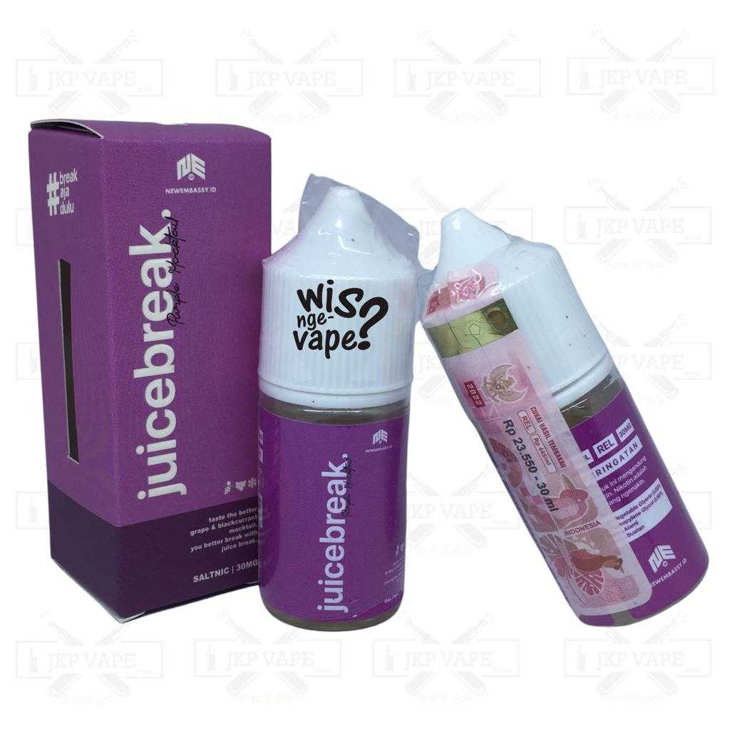 Jual Juicebreak Purple Mocktail 30ml - Juice Break Salt Nic