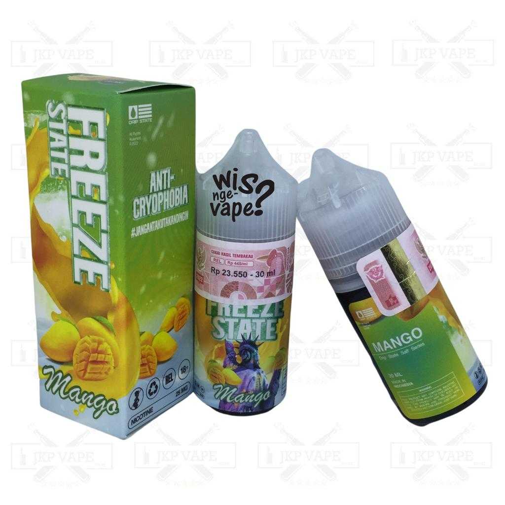 Jual Freeze State Mango 30ml - Salt Nic Liquid Vape By Drip State