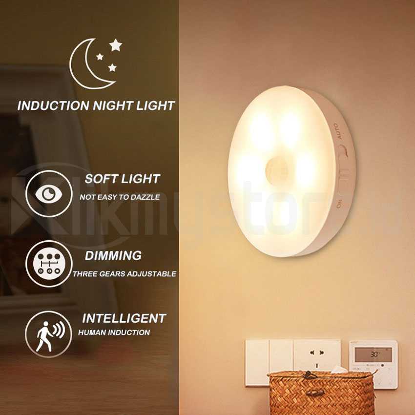 Jual Lampu Tidur LED Sensor Gerak Rechargeable Cahaya Lemari Jual Lampu Tidur LED Sensor Gerak Rechargeable Cahaya Lemari