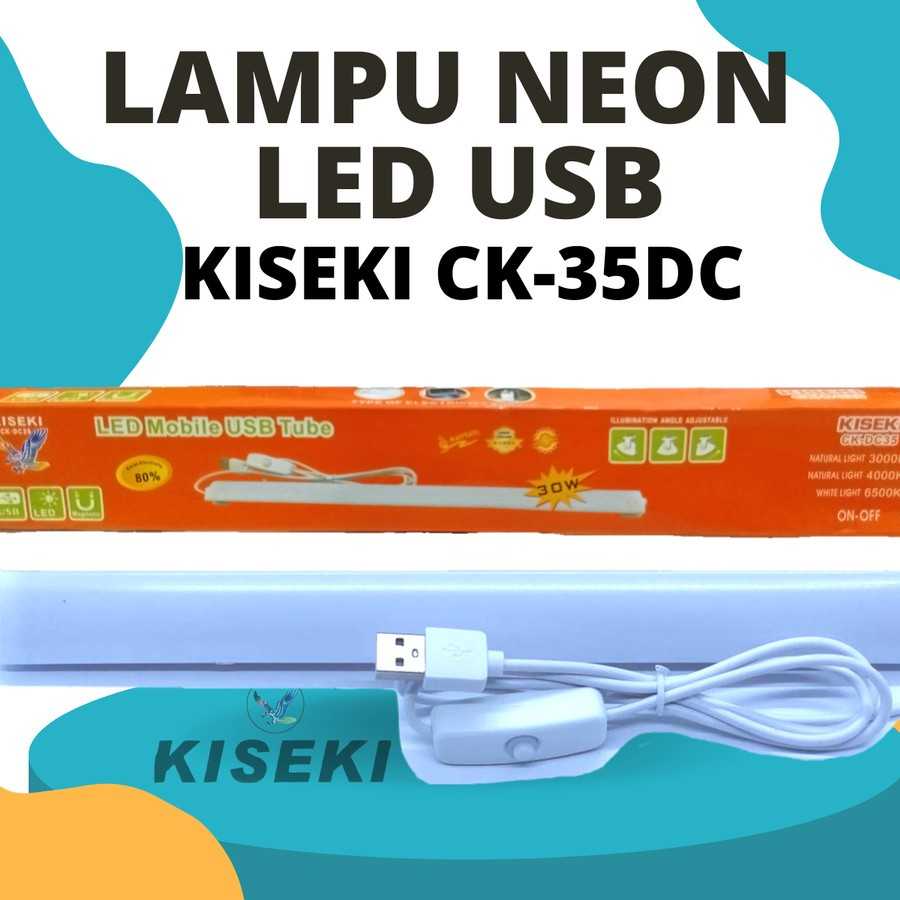 Jual Lampu Neon USB CK-35DC 6w KISEKI LED USB KISEKI emergency